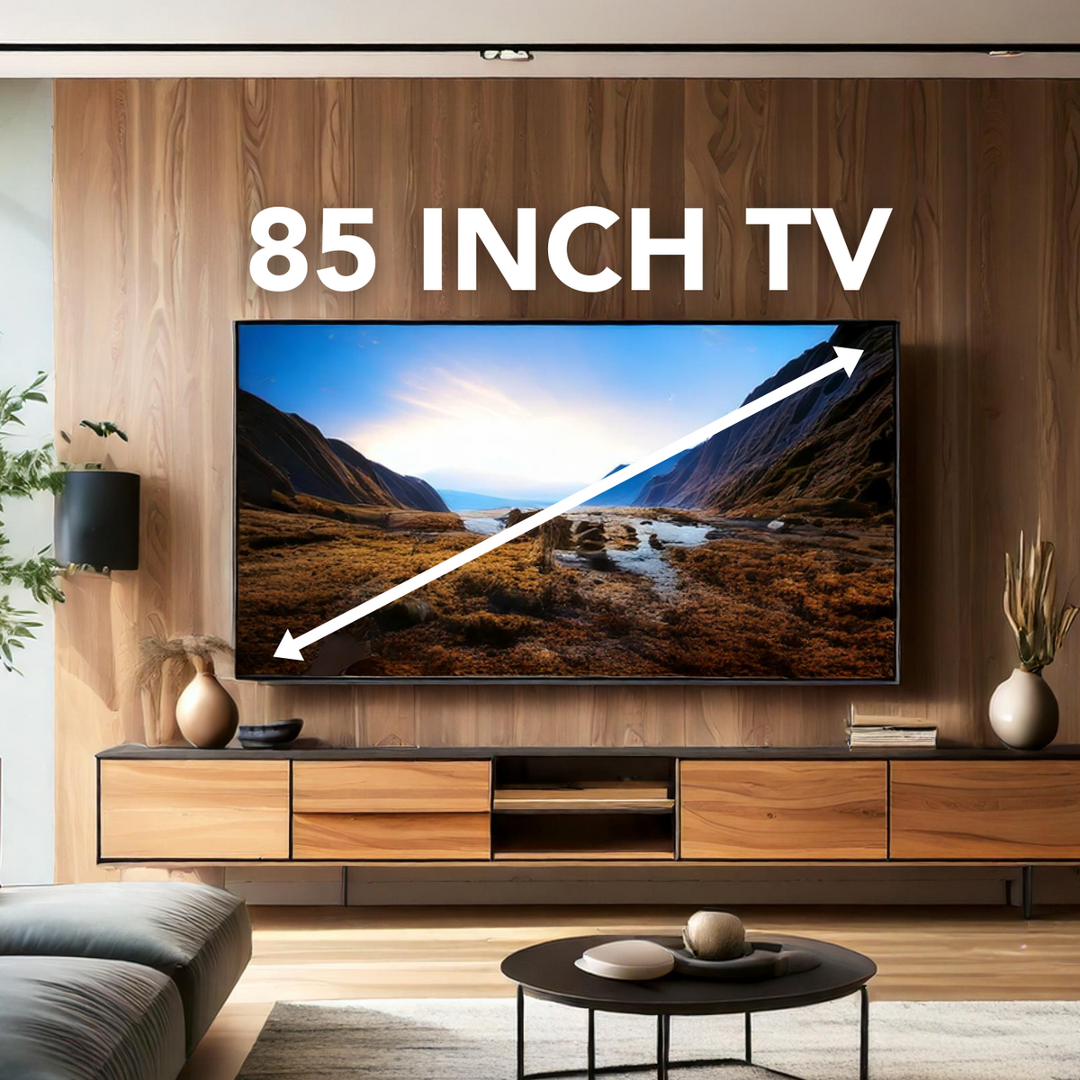 Dimensions of a 85 Inch TV | Mount-It!