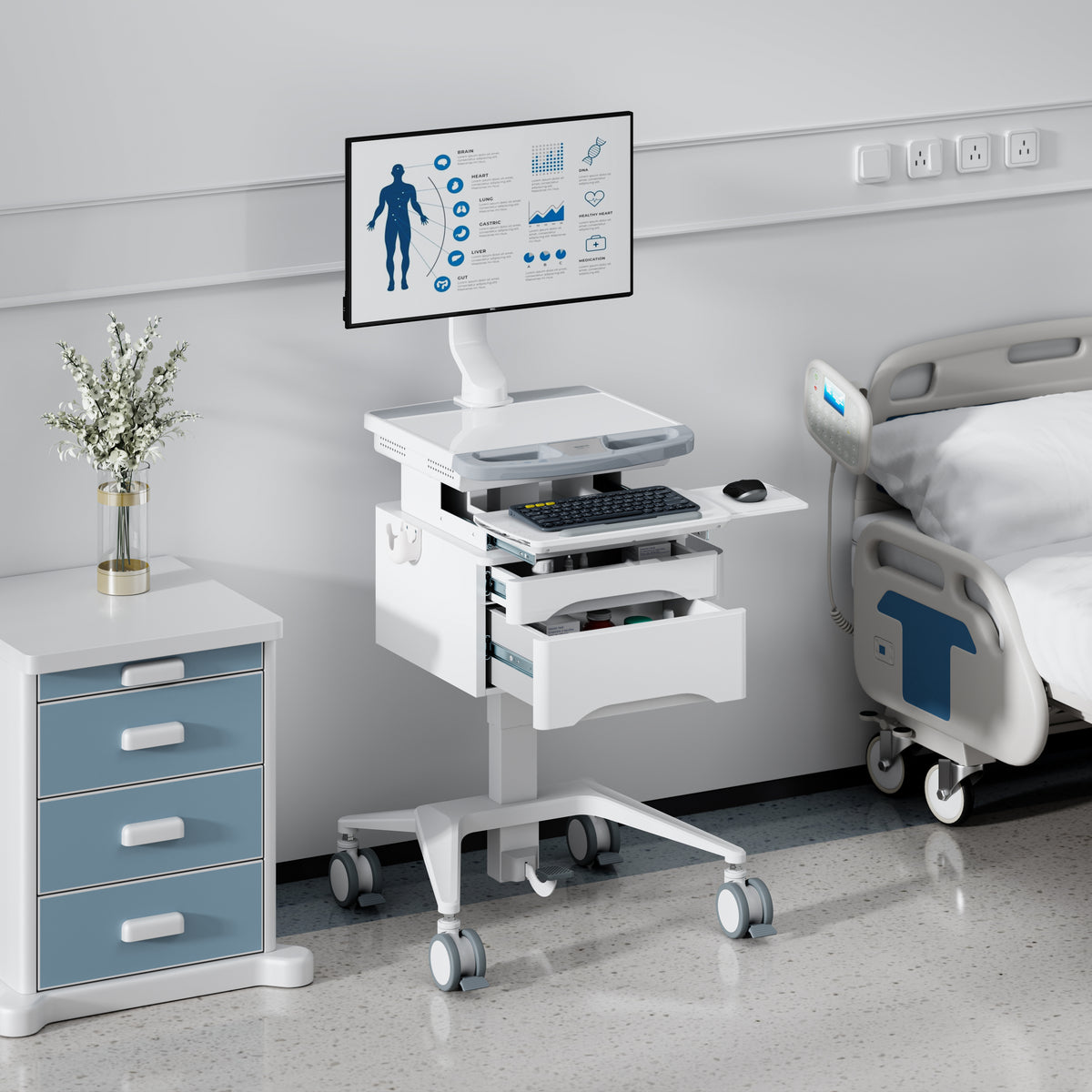 Medical Computer Carts - Mount-It!