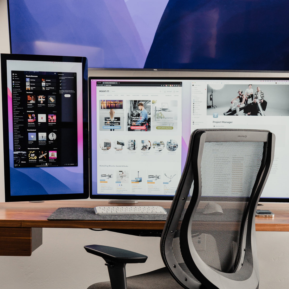 Dual Monitor Mount Solutions - Mount-It!