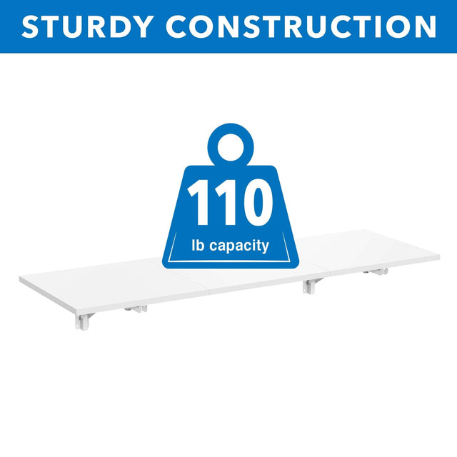 Wall Mounted Drop Leaf Table / Workbench – Mount-It!