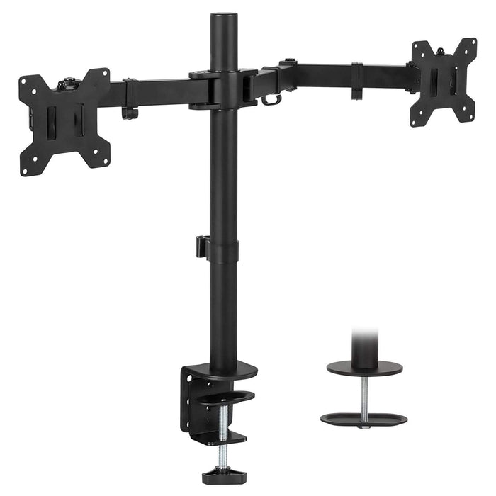 Dual Monitor Mounts & Arms | Desk Mount Solutions for 2 Screens – Mount-It!