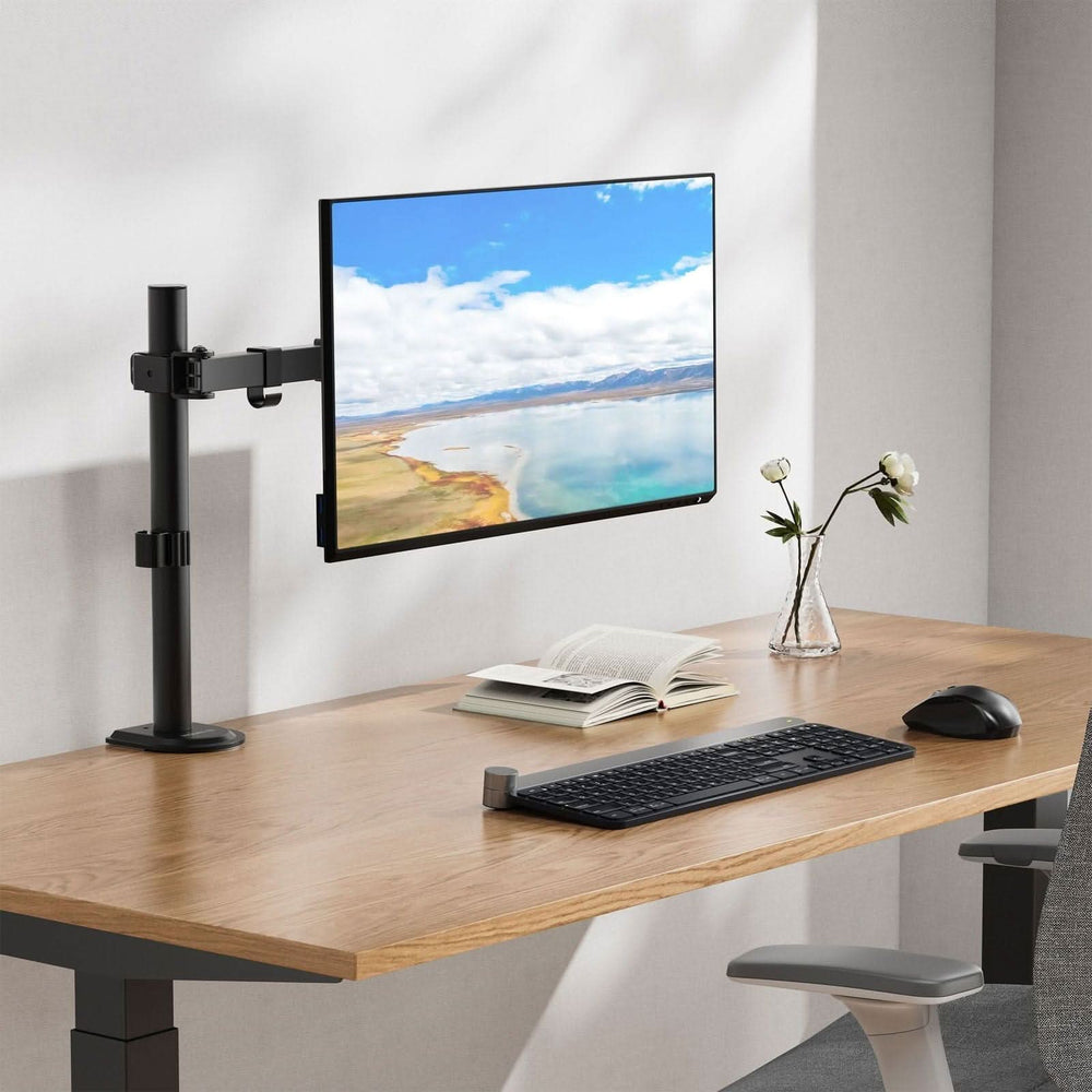 Single Monitor Arm | Desk Mounts for Clean, Ergonomic Workstations ...