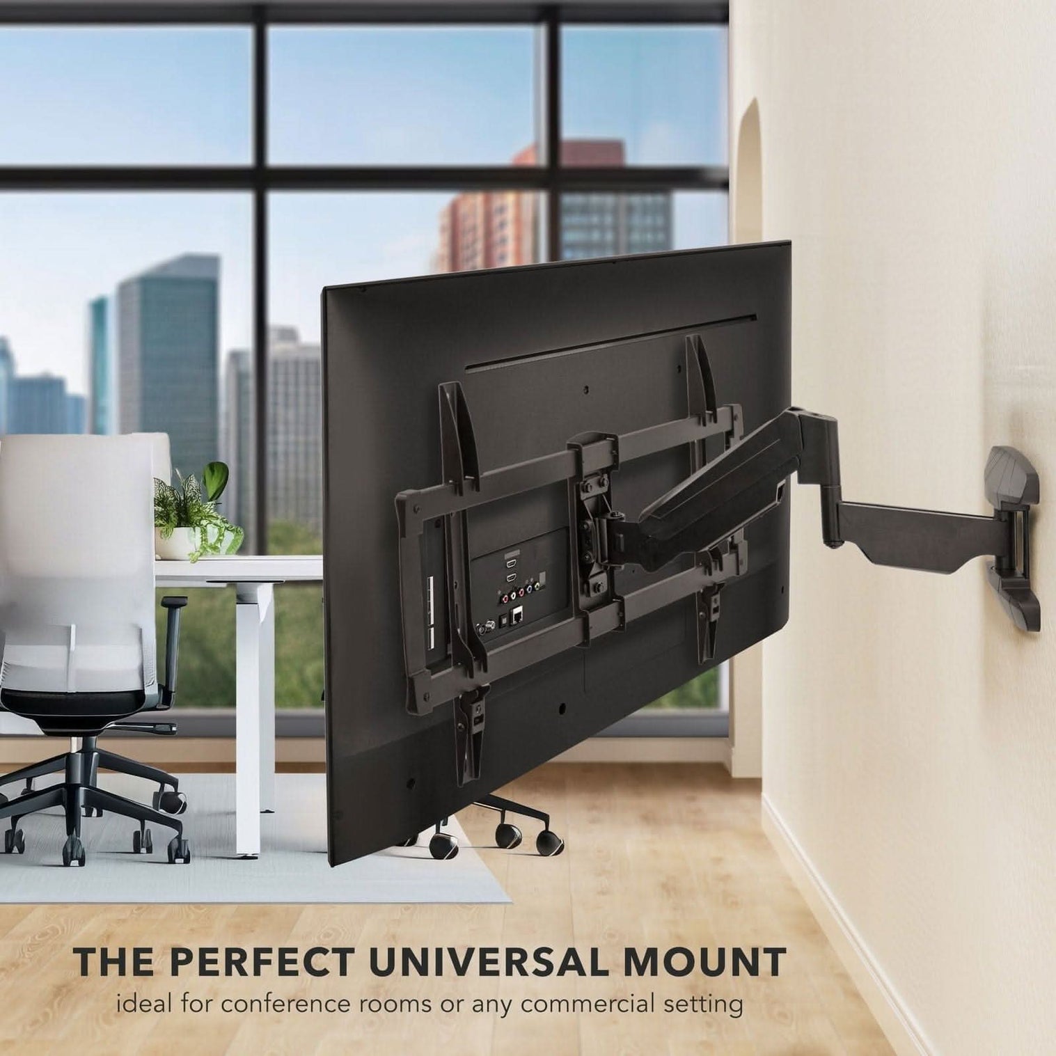 Mount-It! Full Motion TV Wall Mount with Gas Spring Arm - Mount-It ...