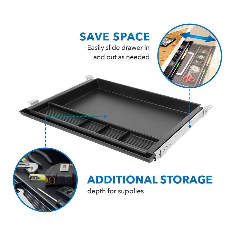 Large Under Desk Pencil Drawer – Mount-It!