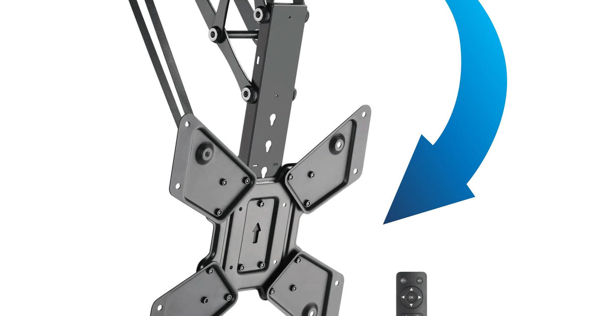 Retractable Motorized Ceiling TV Mount – MI-4223 – Mount-It!