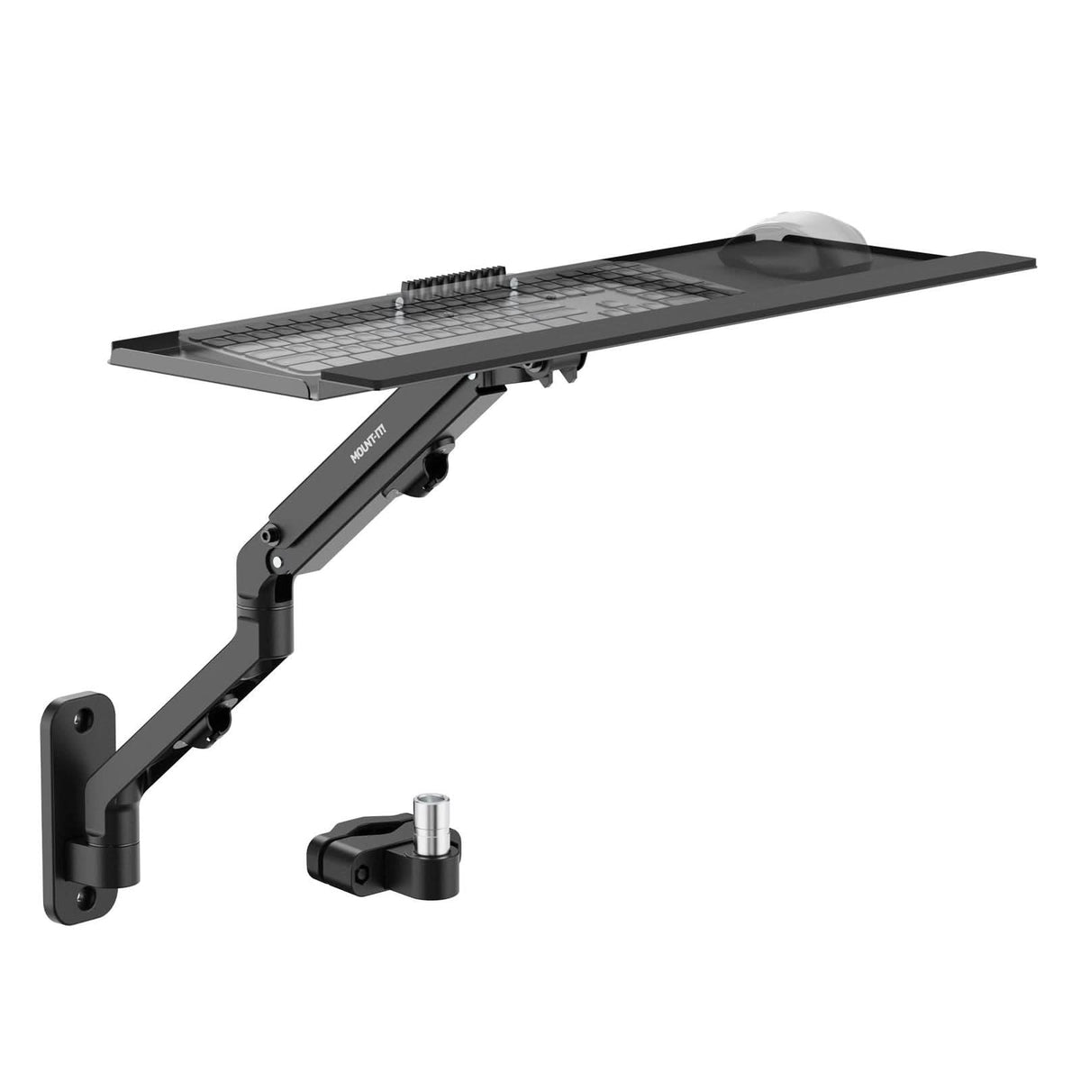 Counterbalance Keyboard Tray Arm for Wall and Pole Mounting - Mount-It!