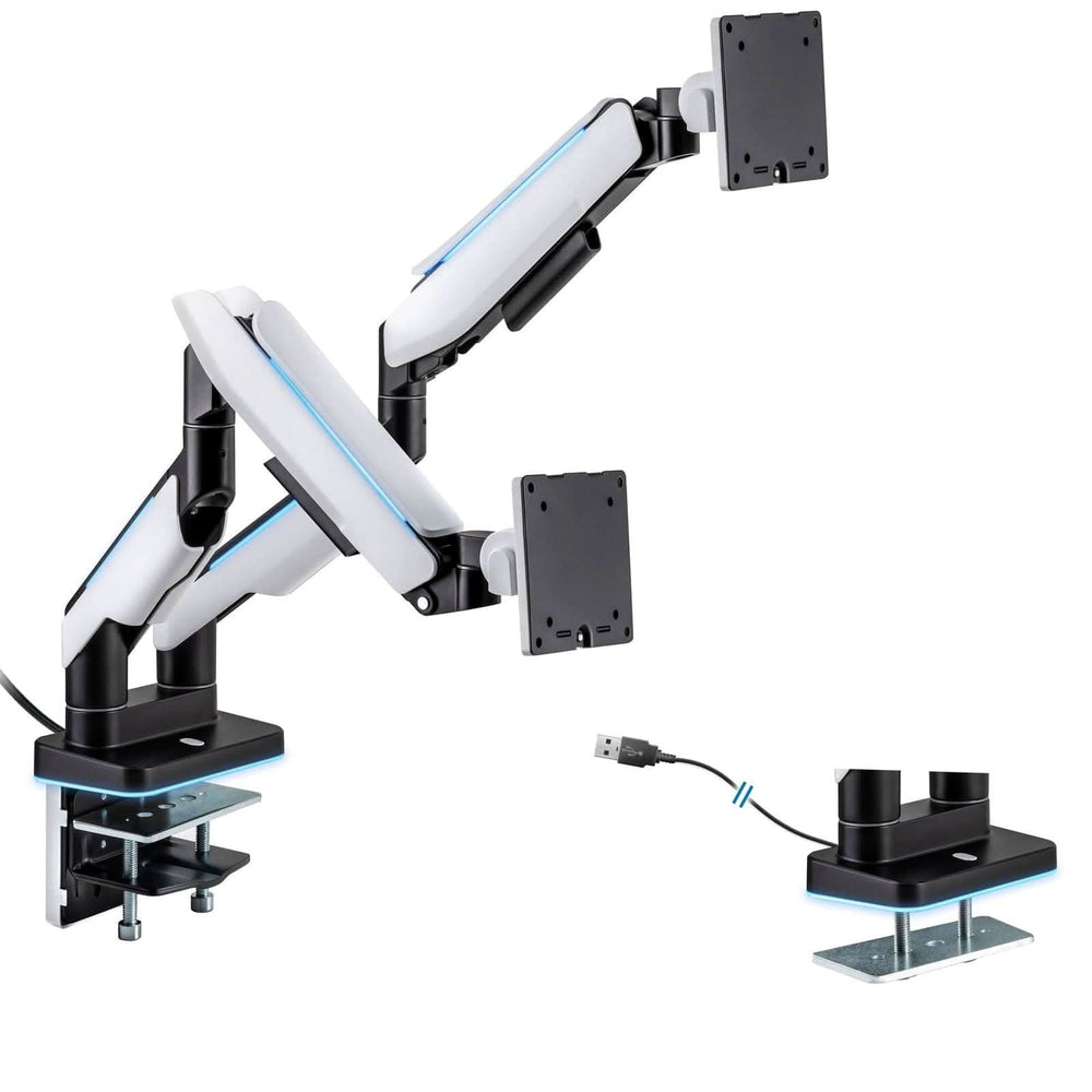 Dual Monitor Mounts & Arms | Desk Mount Solutions for 2 Screens – Mount-It!