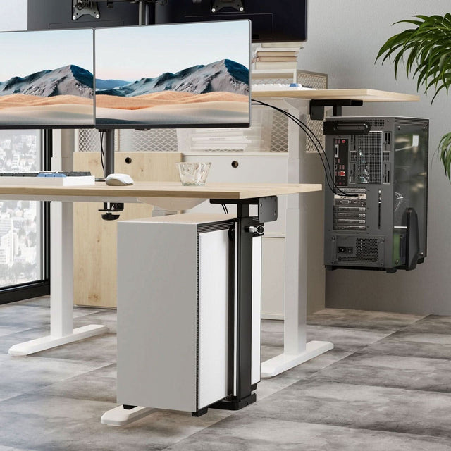 Heavy-Duty Under Desk / Wall CPU Mount - Mount-It! – MI-7171 – Mount-It!