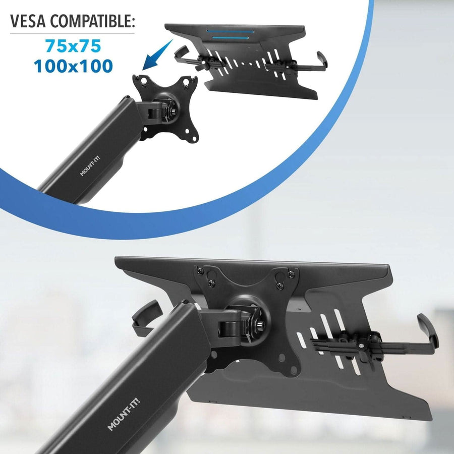 Height Adjustable Laptop Desk Mount – MI-6352LT – Mount-It!