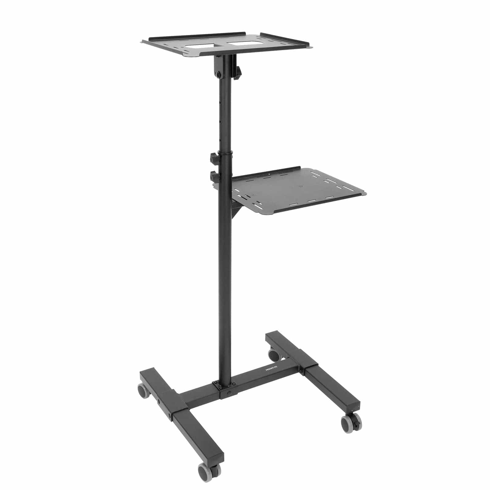 Mount it Mobile Projector Stand Height adjustable Laptop And Projector Cart
