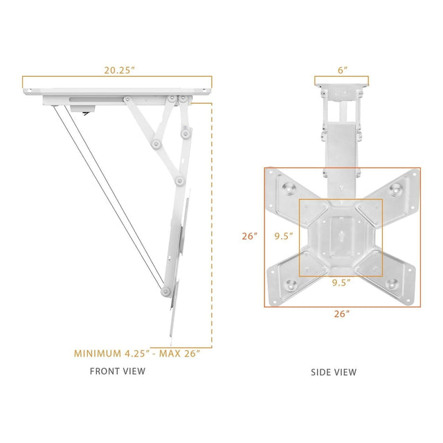 Retractable Motorized Ceiling TV Mount – Mount-It!