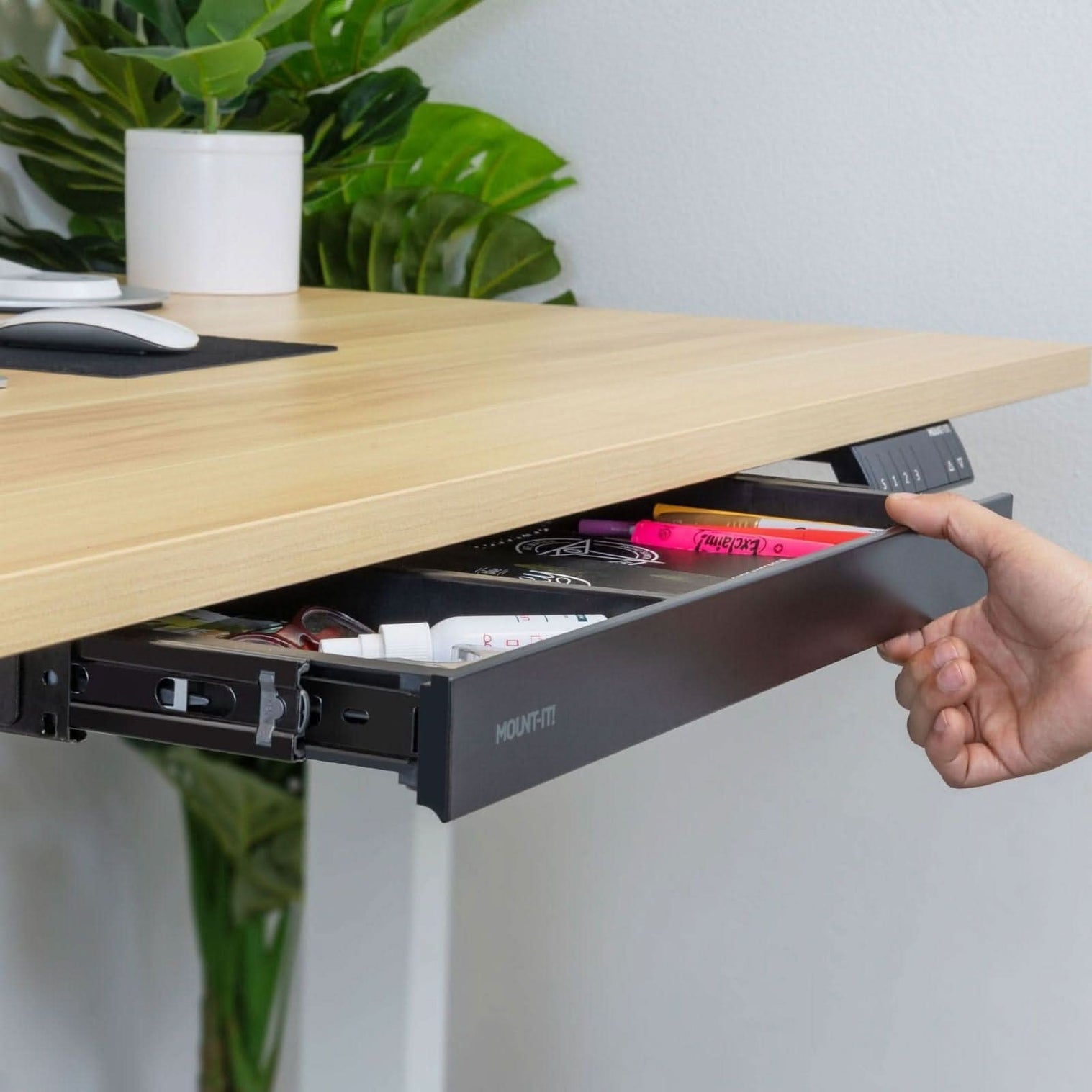 Under Desk Drawer - Shallow - Mount-It! – MI-7294BLK – Mount-It!