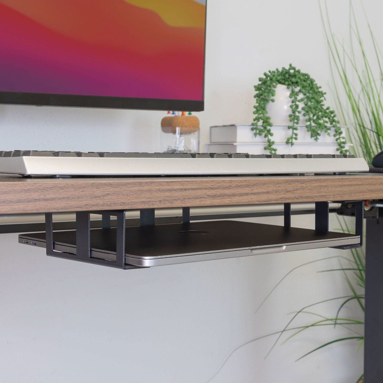 Mount It Under Desk Laptop Holder