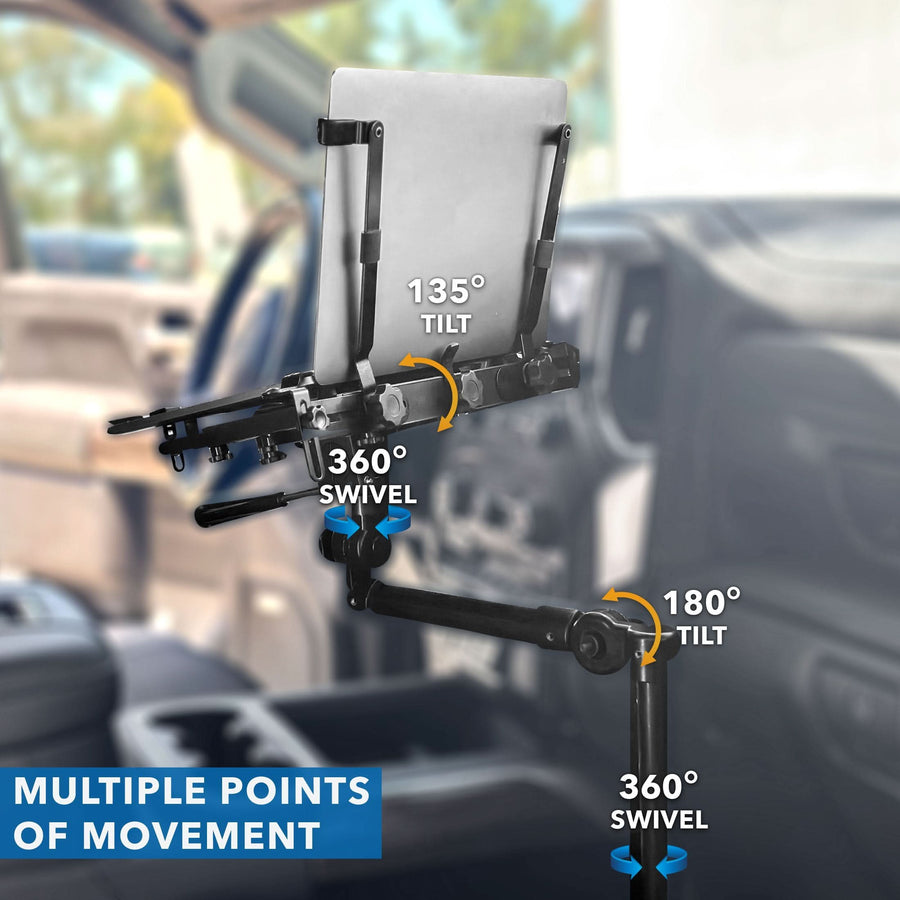 Vehicle Laptop Mount with Universal Base - Mount-It!