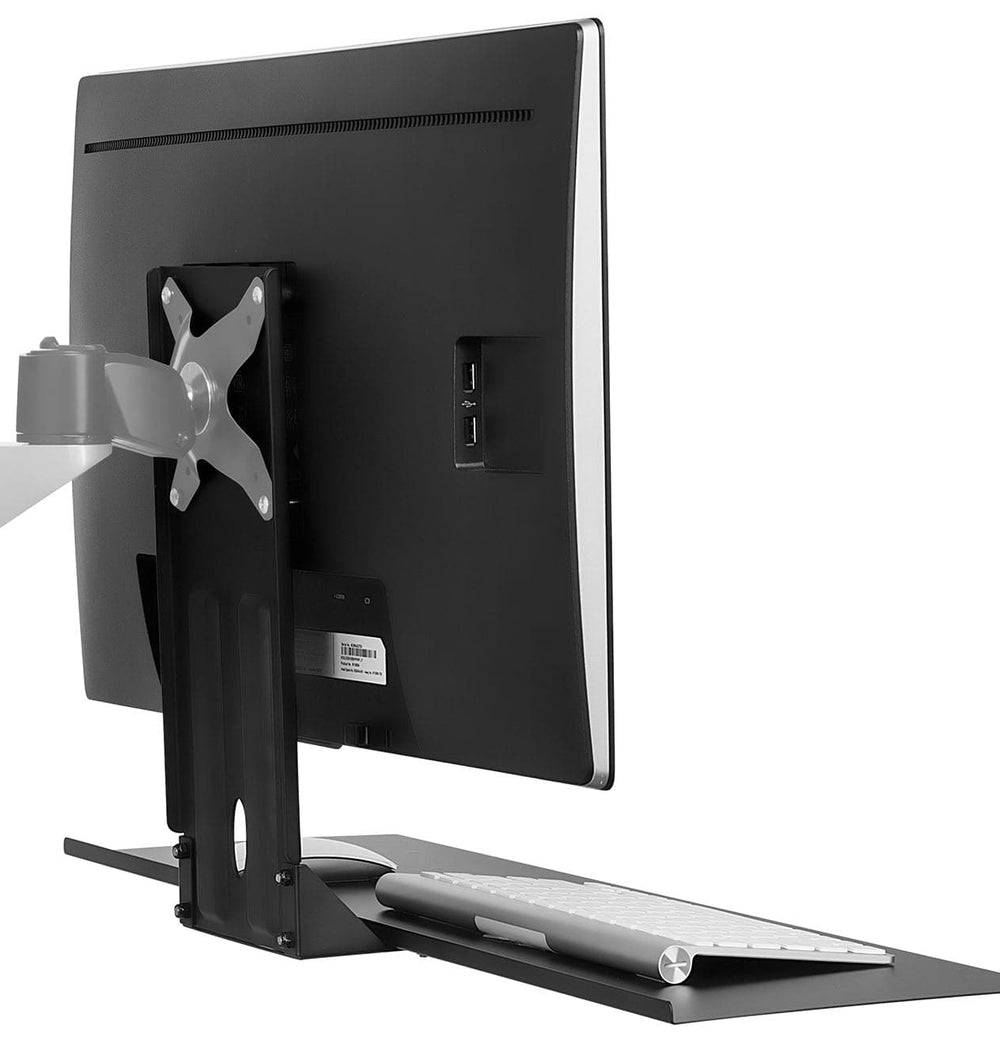 Monitor and Keyboard Wall Mount, 26 Inch Wide Platform – Mount-It!