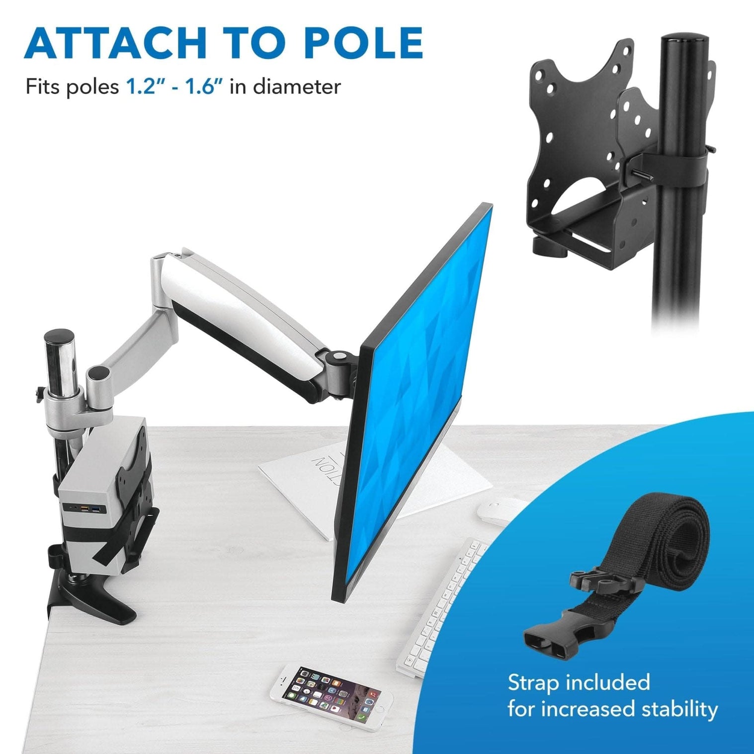 Mount-It! Universal Thin Client PC Mini Mount | MI-7157